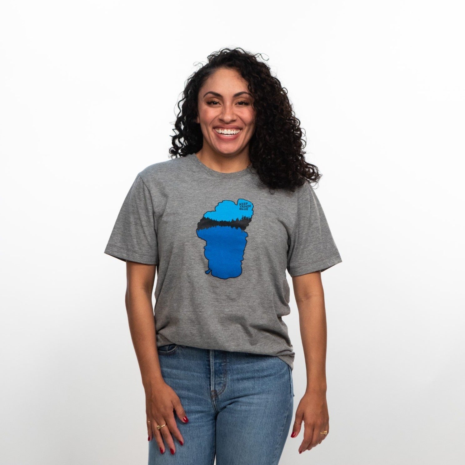 Tree Line Tee – Keep Tahoe Blue Store